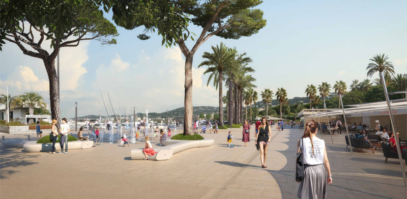 Un « jardin Port » à Cannes | Agence Faragou